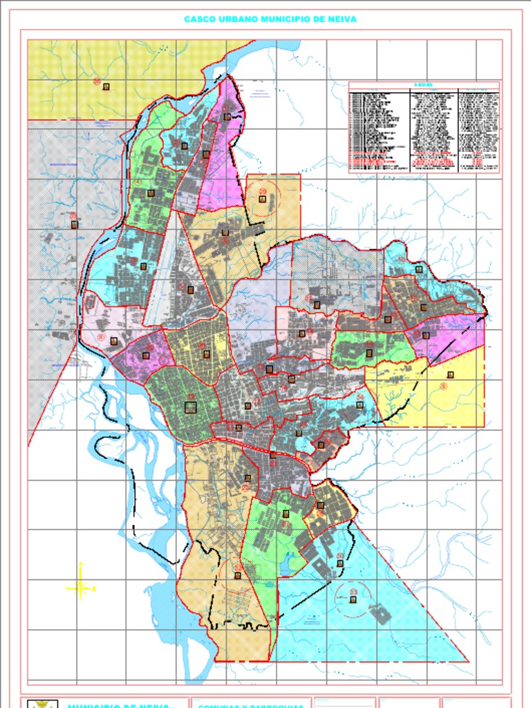 Mapa de Parroquias - Neiva | PDF
