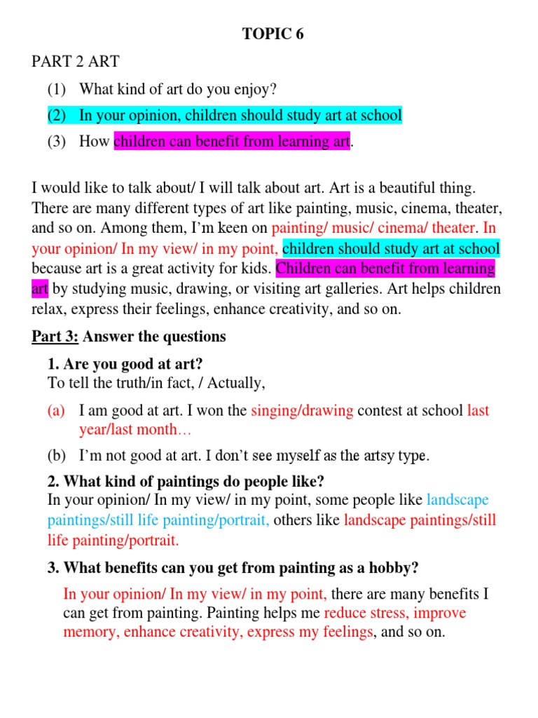 Level 3 Topic 6 | PDF