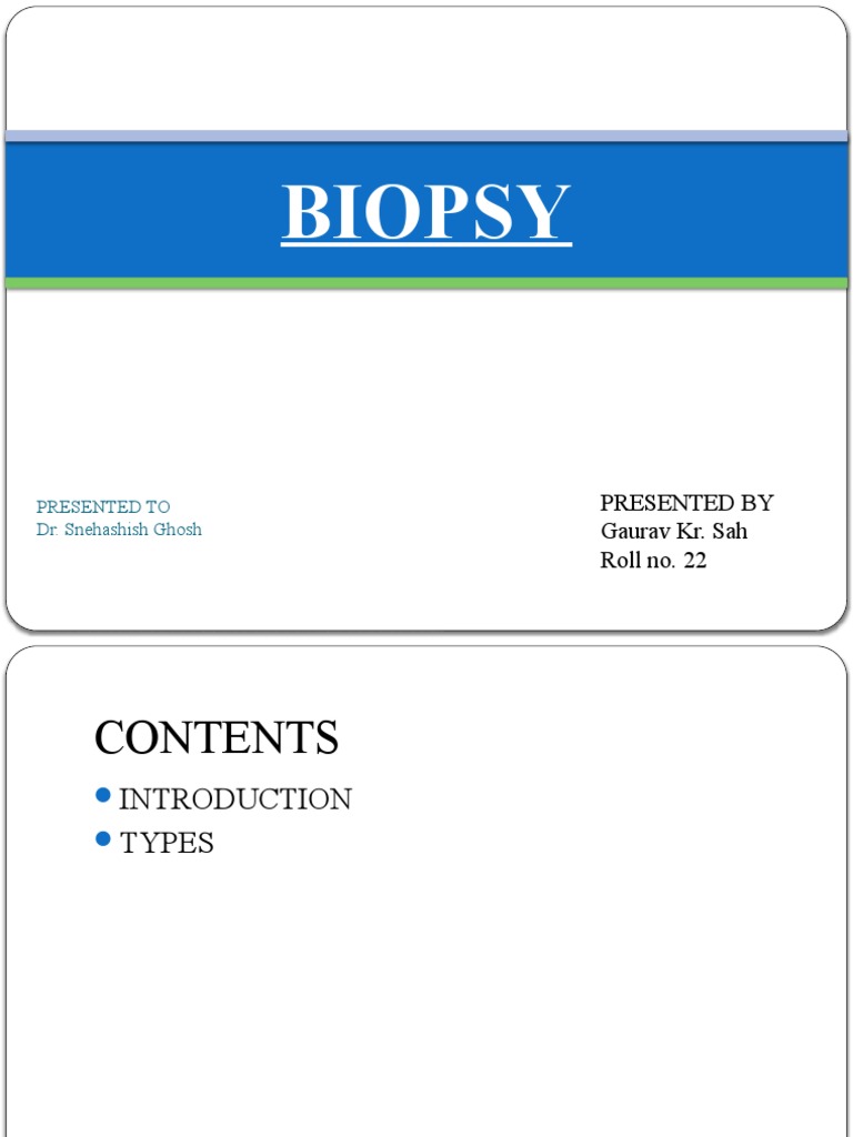 BIOPSY | PDF