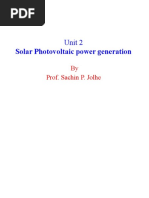Solar PV Project Report | PDF | Photovoltaic System | Solar Energy