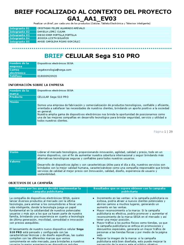 Brief-publicitario.docx | PDF | Marca | Publicidad