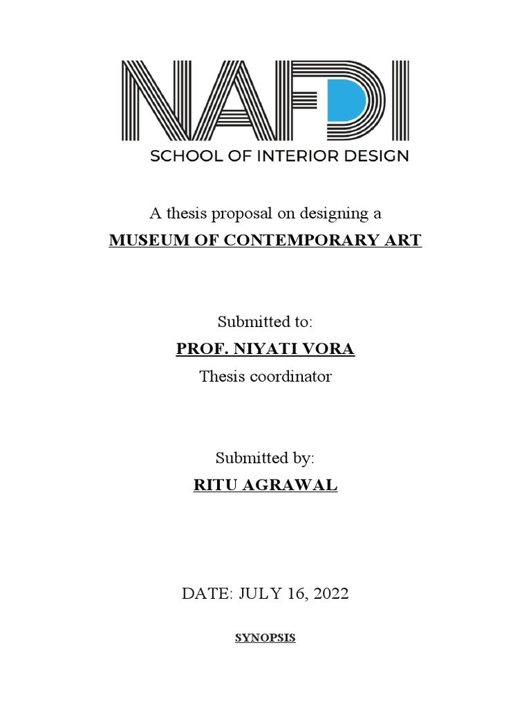 Contemporary Art Museum Proposal | PDF | Museum | Contemporary Art