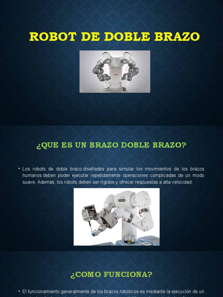Robot de Doble Brazo | PDF | Robot | Robótica