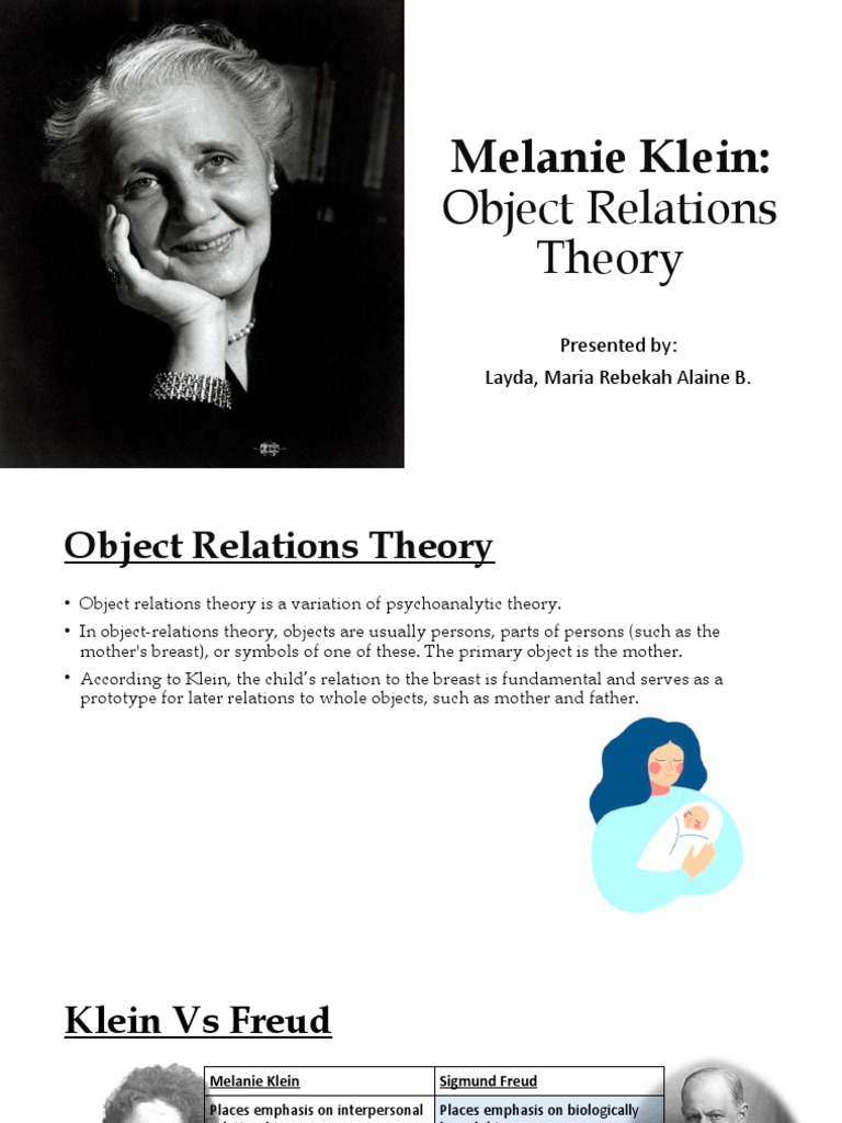Melanie Klein | PDF | Object Relations Theory | Oedipus Complex