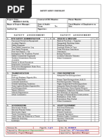 Hand Tools Inspection Checklist | PDF