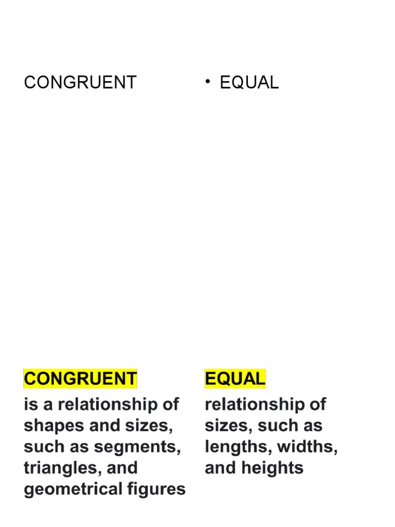 Understanding Congruent Triangles | PDF | Triangle | Elementary Mathematics