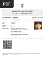 Andhra Pradesh Driving Licence Details | PDF