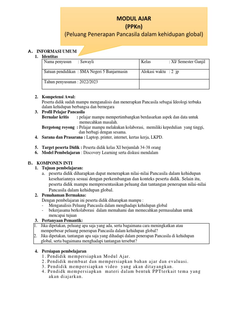 Modul FIx UAS PDF | PDF