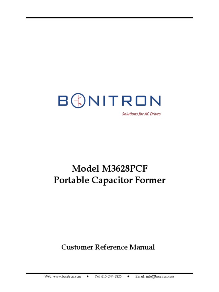CAPACITOR REFORMER M3628PCF - Rev03a | PDF | Capacitor | Power Supply