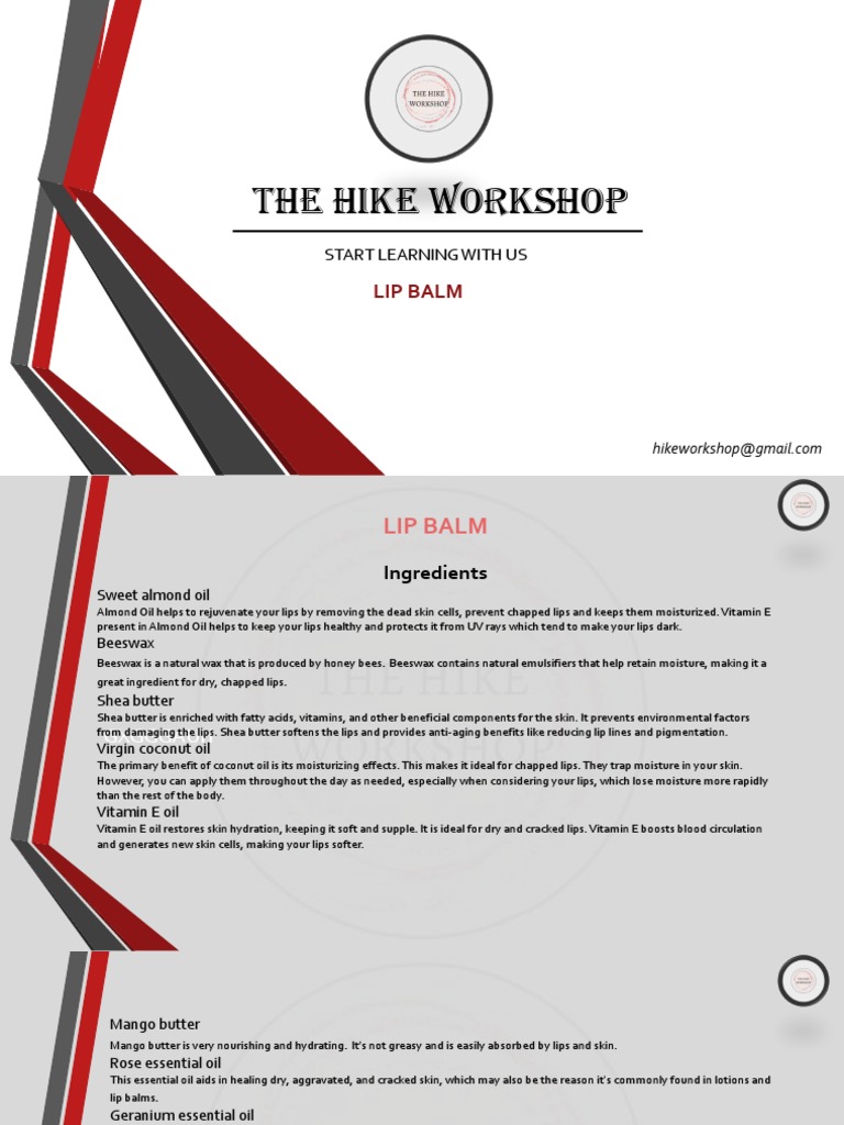 Lip Balm | PDF