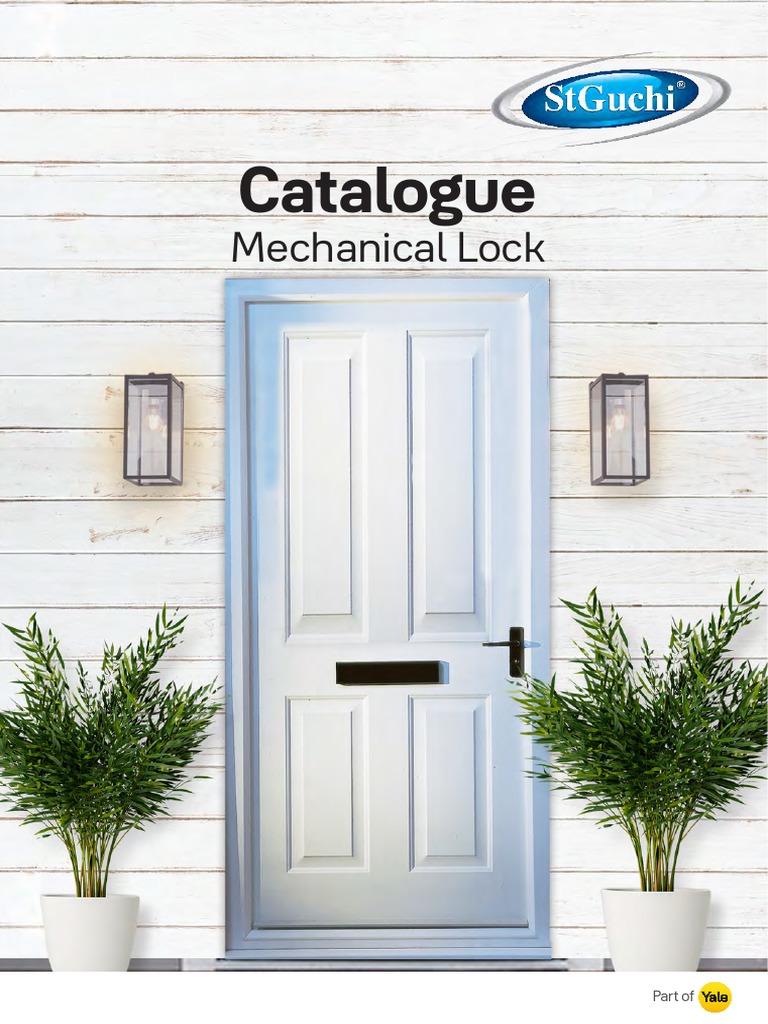 2022 ST Guchi Mechanical Lock Catalogue V4 PDF | PDF | Door