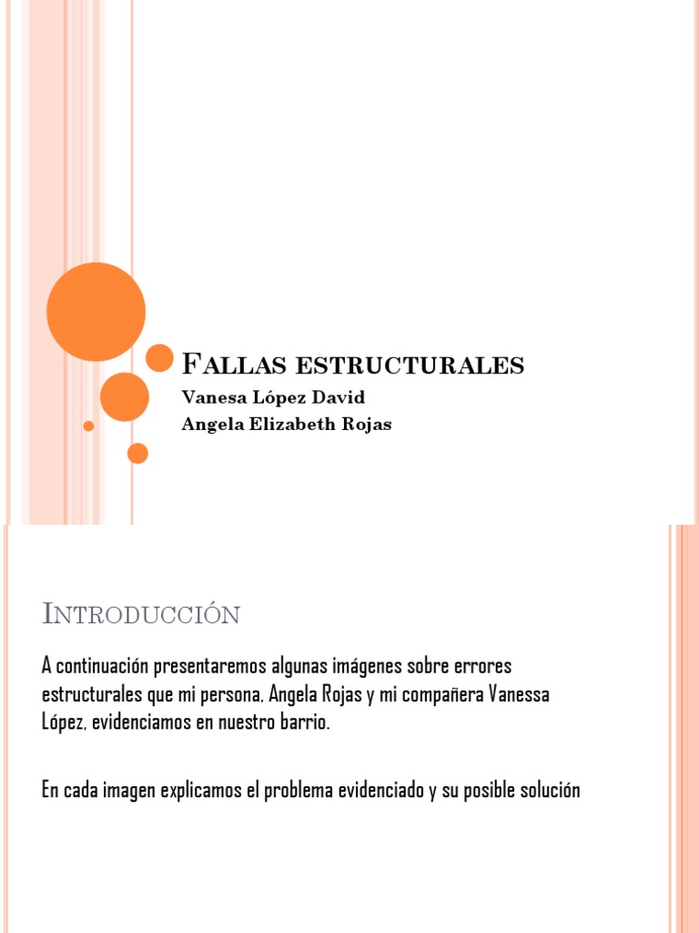 Fallas Estructurales 1 | PDF