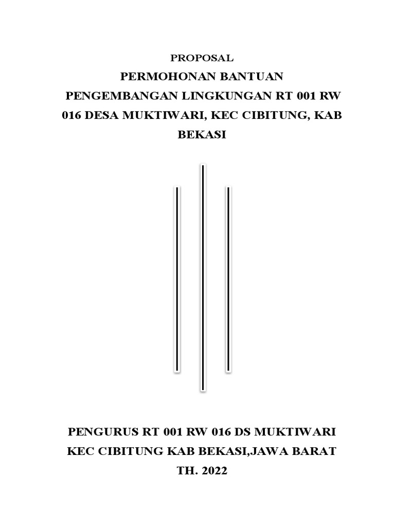 Contoh Proposal | PDF