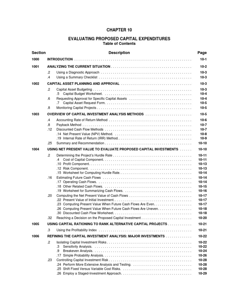 Sample Checkpoint CTSP-SK | PDF | Net Present Value | Internal Rate Of ...