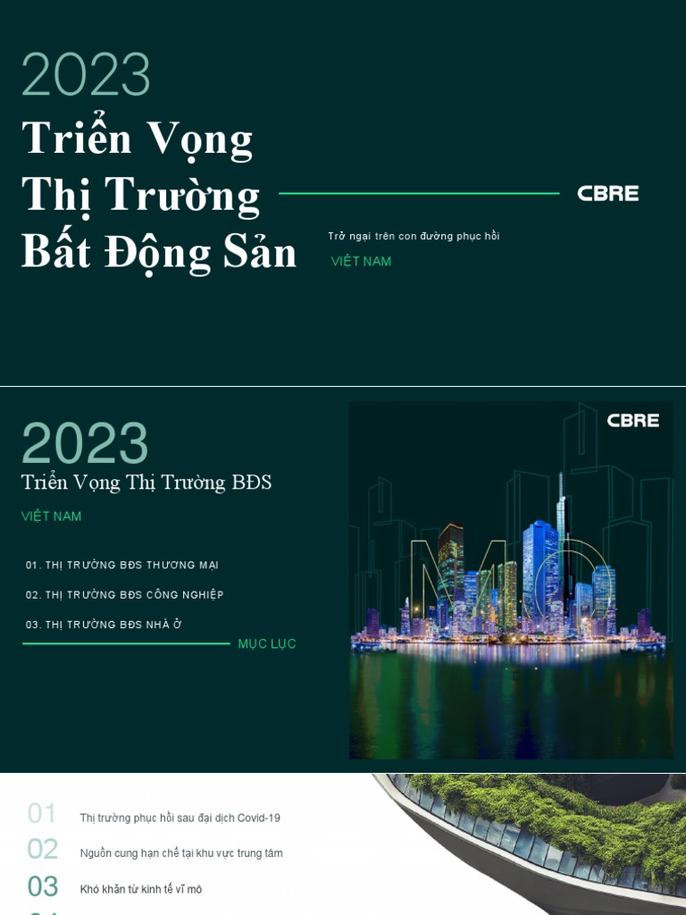 CBRE Vietnam - Market Outlook 2023 - VN | PDF