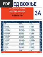 BGvoz Red Voznje | PDF