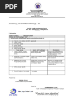 Portfolio Day ACR Template For Schools | PDF