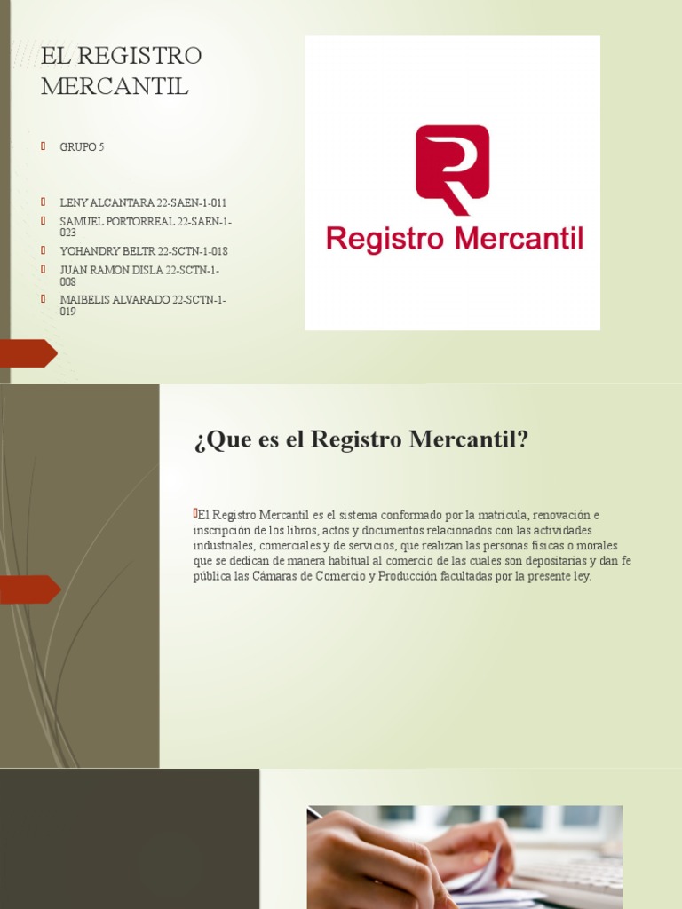 Registro Mercantil y RNC en RD | PDF | Sociedad de responsabilidad ...