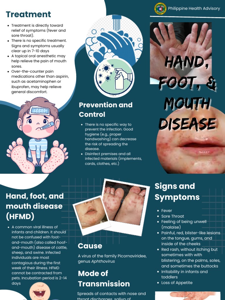 HFMD PDF | PDF | Veterinary Medicine | Public Health