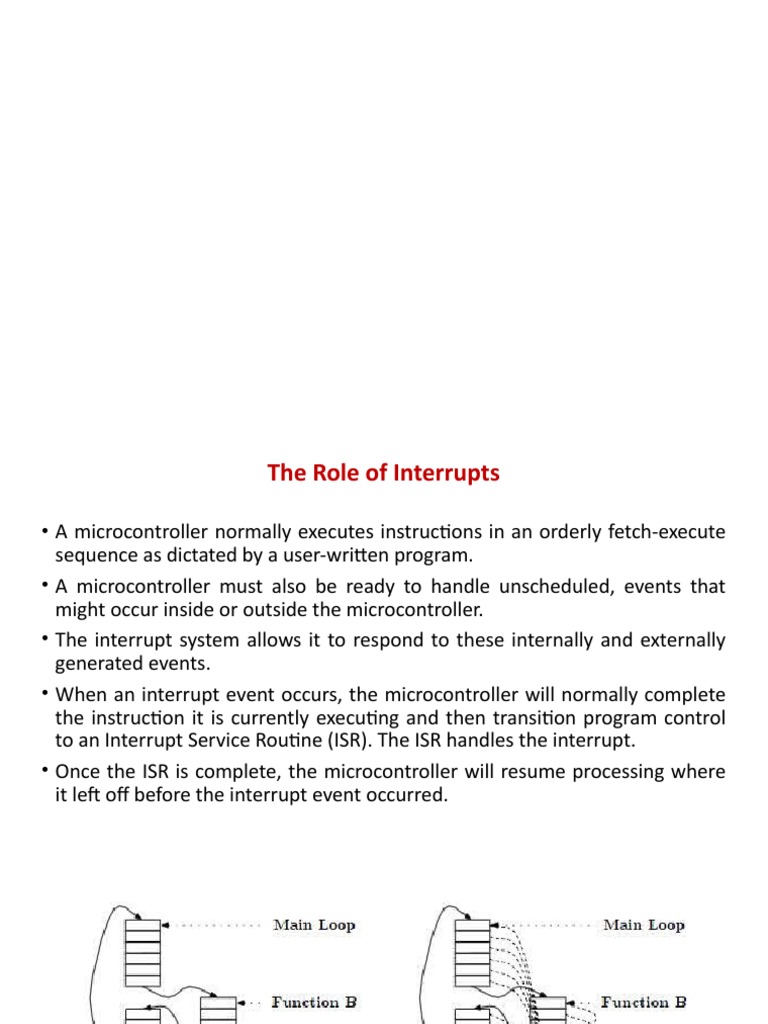 Role Of Interrupts Pdf Analog To Digital Converter Digital To Analog Converter 