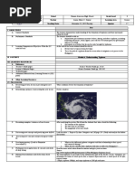 LESSON PLAN Typhoon Preparedness | PDF | Tropical Cyclones | Learning