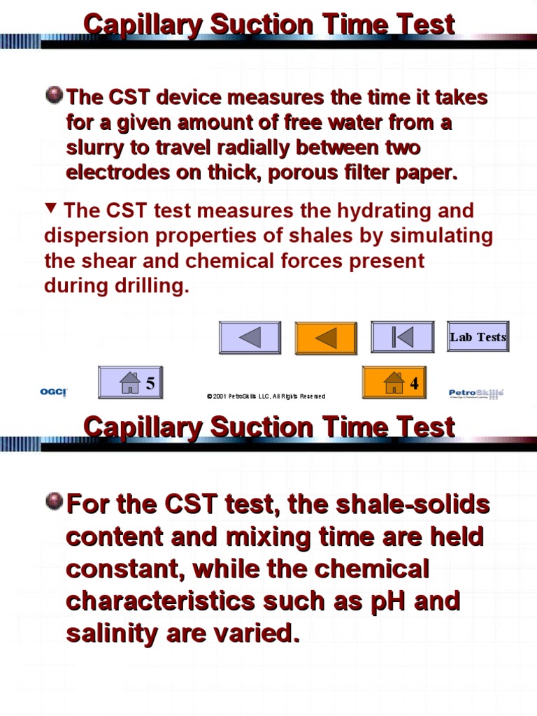 Capillary Suction Time CST | PDF | Science & Mathematics