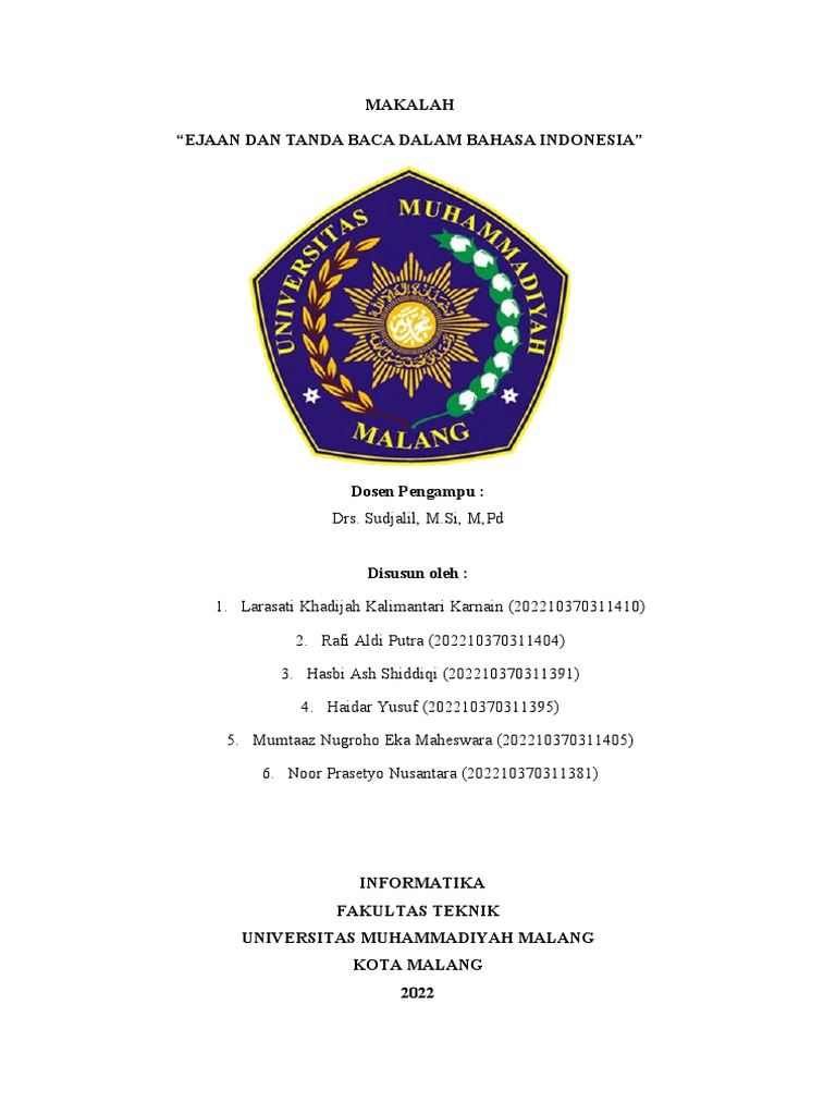 Makalah Bindo Fix | PDF