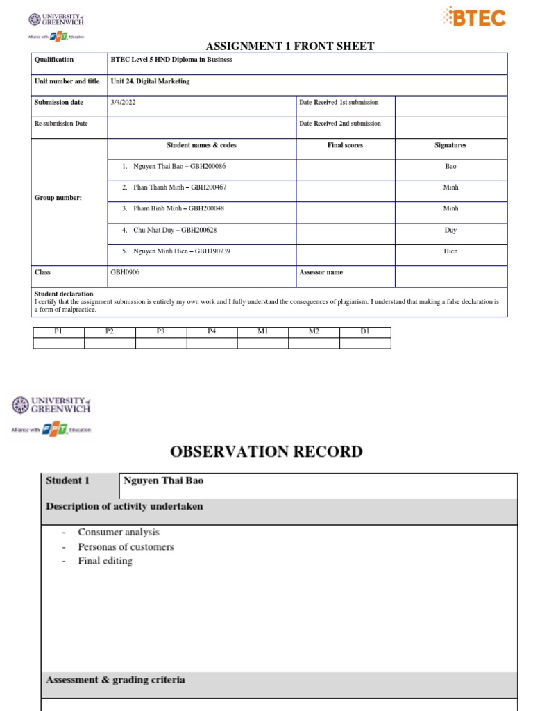 538 - Assignment 1 Final - Group 4 | PDF | E Commerce | Marketing