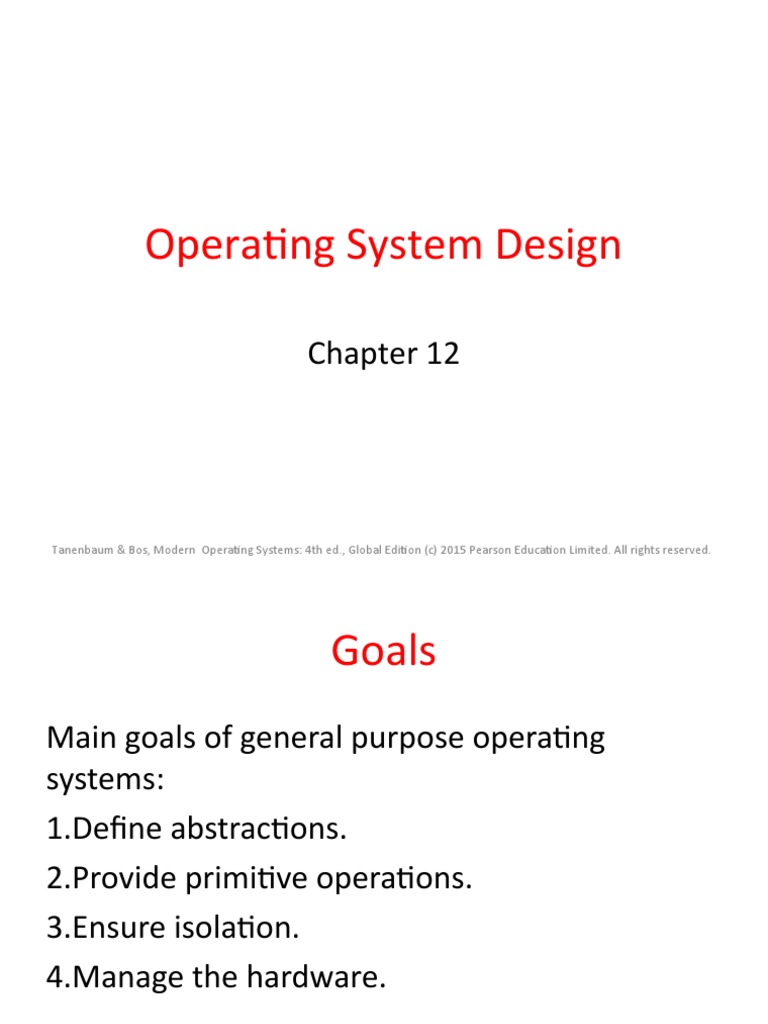 Chapter12 Operatingsystemdesign Pdf Operating System Computer Data