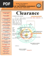 Barangay Organizational Chart 2021 | PDF