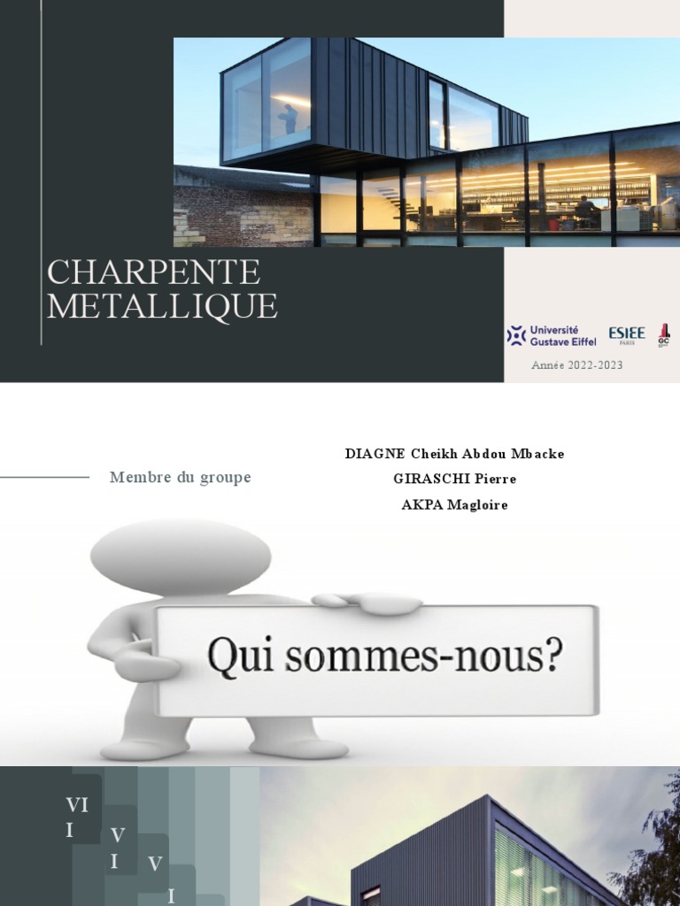 Charpente Metallique | PDF