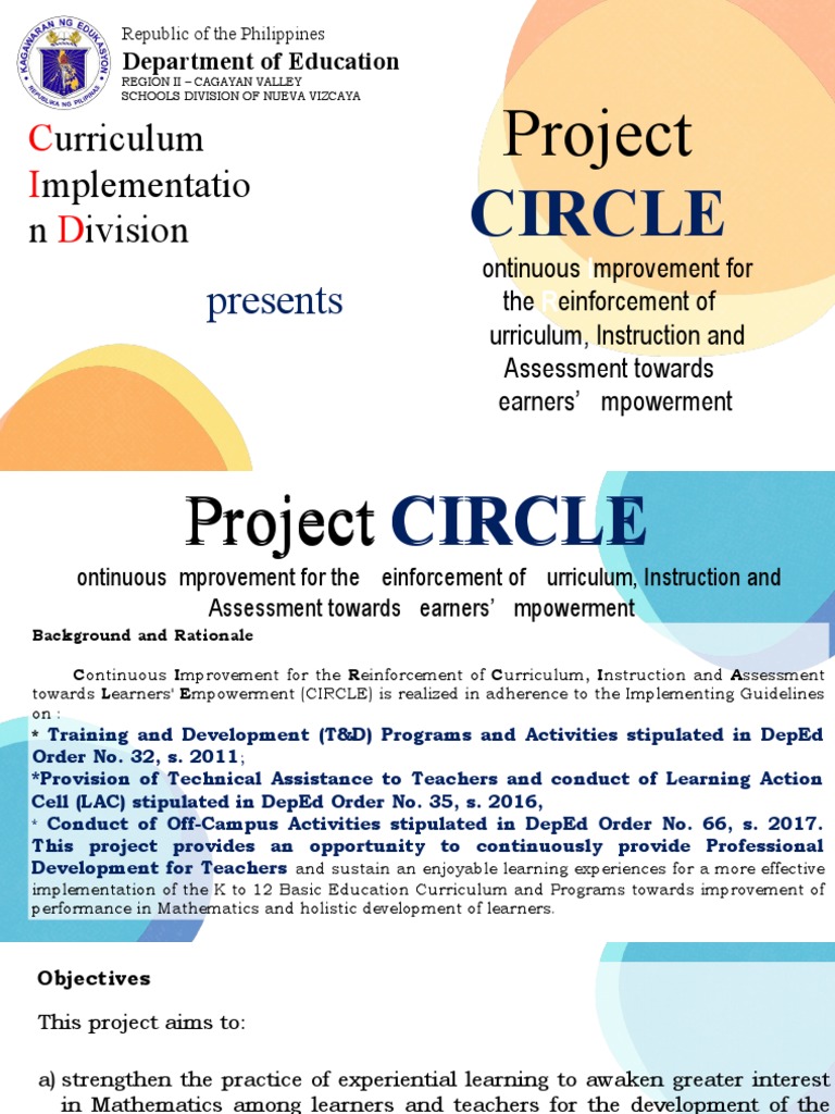 2022 Project Circles | PDF | Curriculum | Teachers