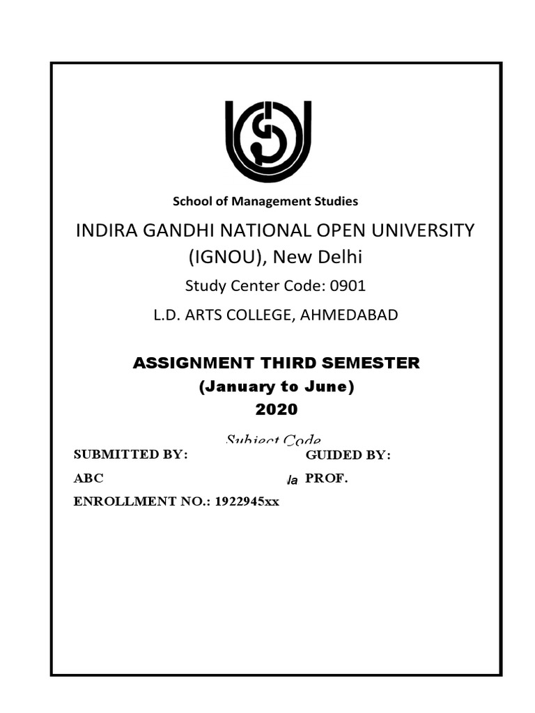 MS 100-Assignment-Cover Page | PDF