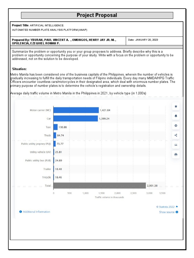 ProjectProposalTemplate 1 1 | PDF | Artificial Intelligence ...