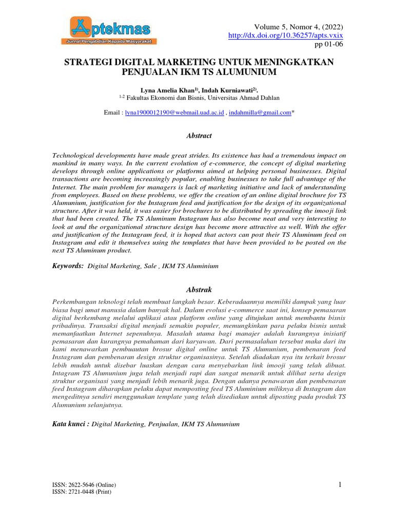 5586-File Utama Naskah-14632-1-10-20221206 | PDF | Bisnis | Seni