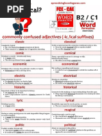 Vocabulary C1 | PDF