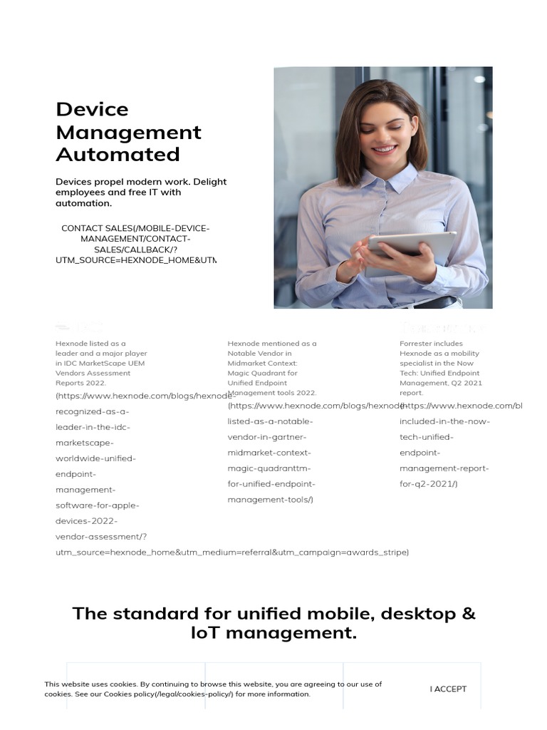 Unified Device Management - Hexnode UEM | PDF