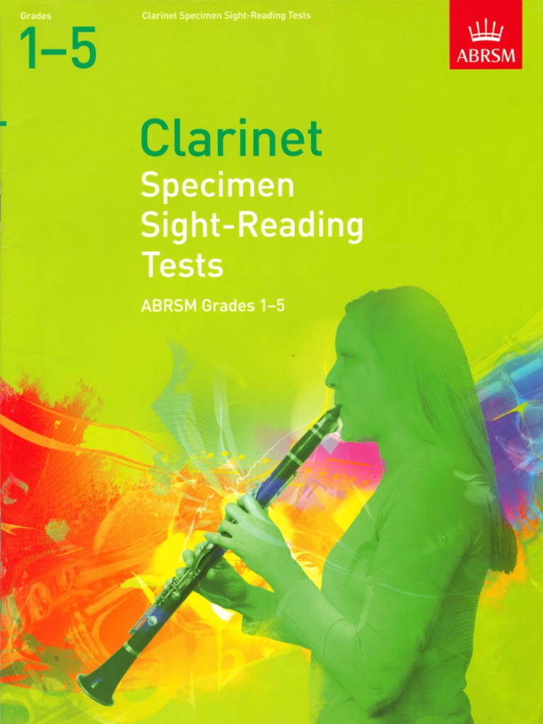 Klarinette - ABRSM Sight Reading Grade 1 To 5 | PDF