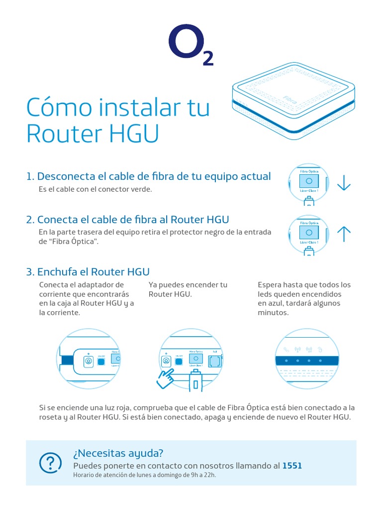 Manual Instalacion Hgu Smart Wifi Averia 1 PDF | PDF