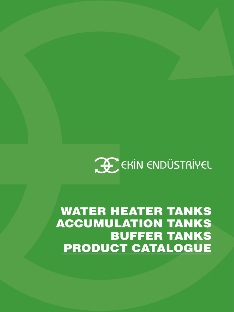 Boiler - Accumulation-Buffer Tank Product Catalogue | PDF | Water ...