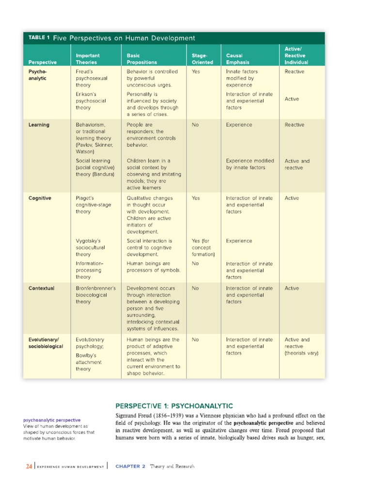 Perspective of Human Development | PDF