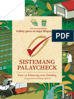 Sistemang Palaycheck para Sa Palayang May Patubig PDF | PDF