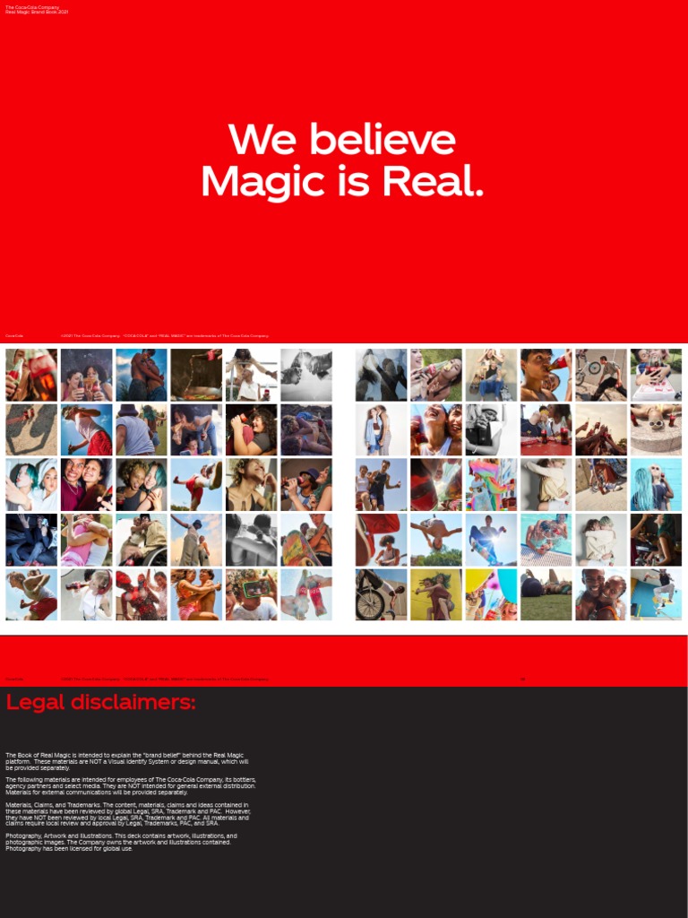 Book of Real Magic | PDF | Brand | The Coca Cola Company