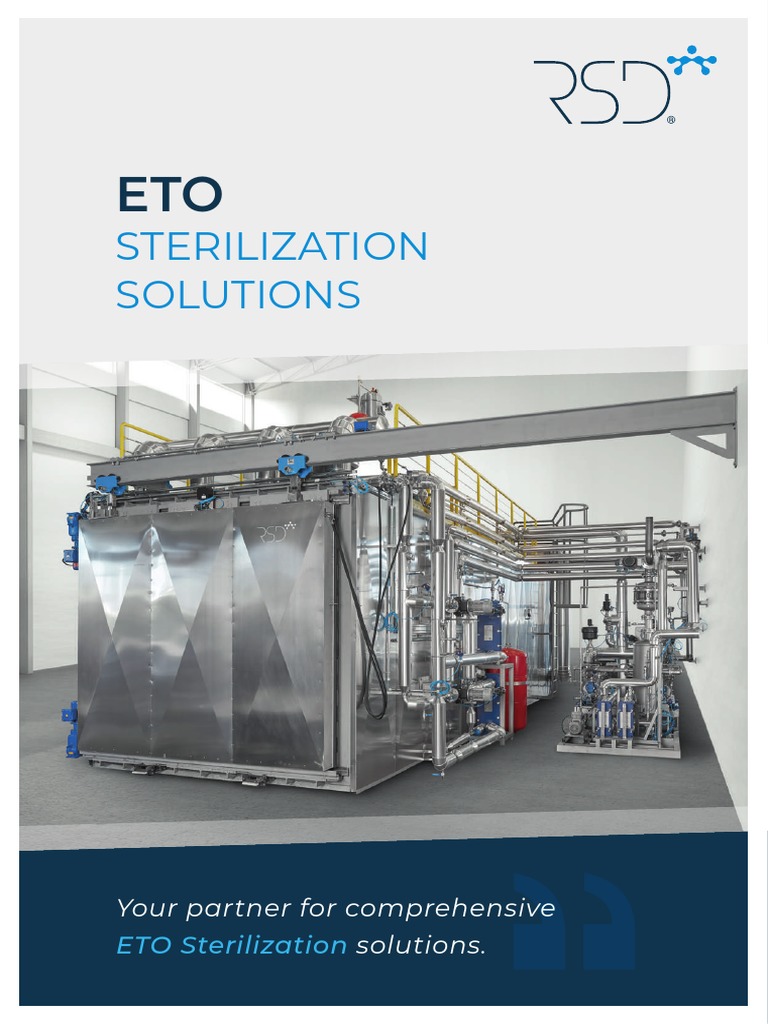RSD - ETO Sterilization Equipment Catalogue | PDF | Sterilization (Microbiology) | Pump