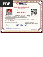 MBA - Sample Certificate | PDF