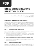 Steel Bridge Design Handbook Ch-15 Bearing Design | PDF | Bearing ...