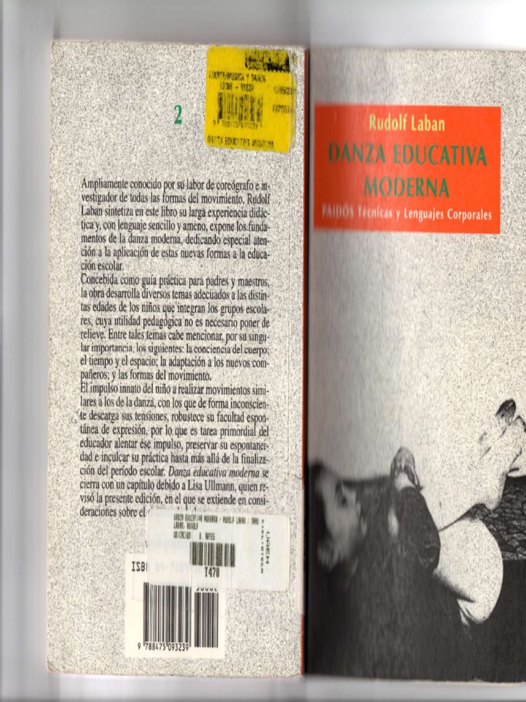 Danza Educativa Moderna Rudolf Laban | PDF