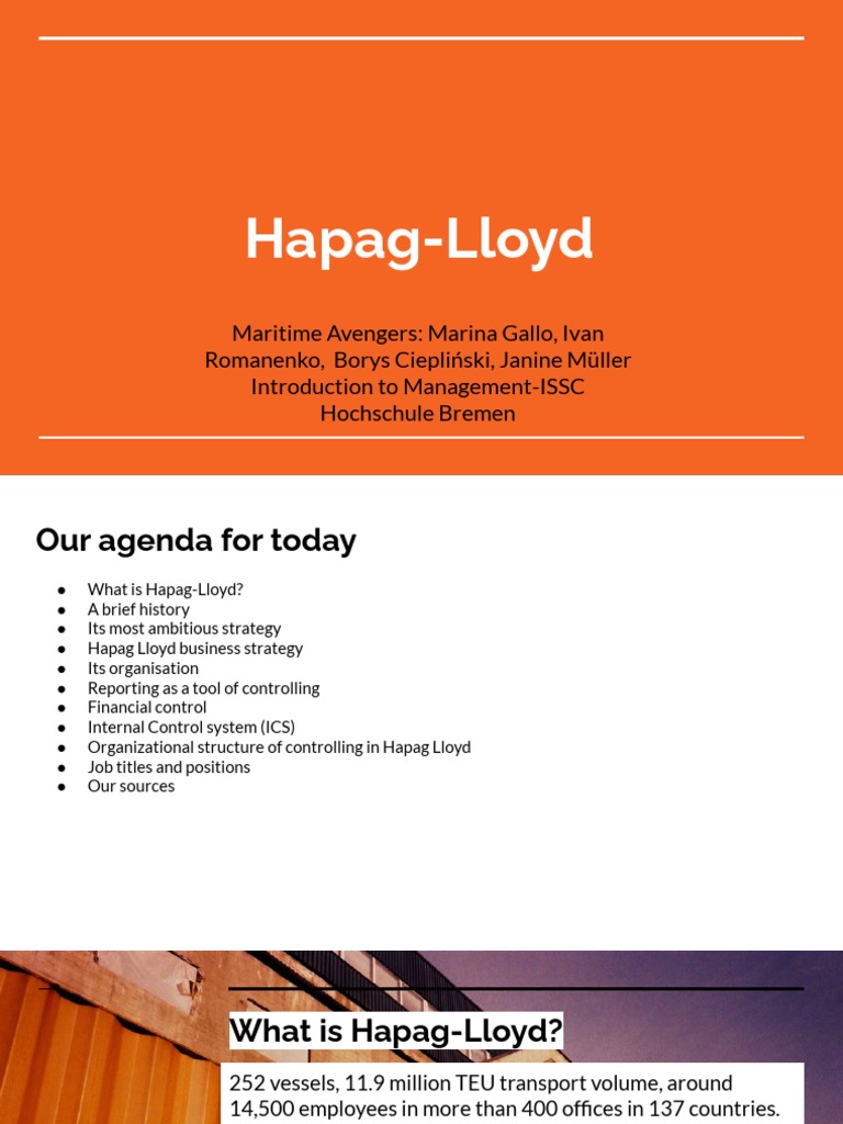 Hapag Lloyd | PDF
