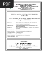 Format MC 0 Dan Perubahan Kontrak | PDF