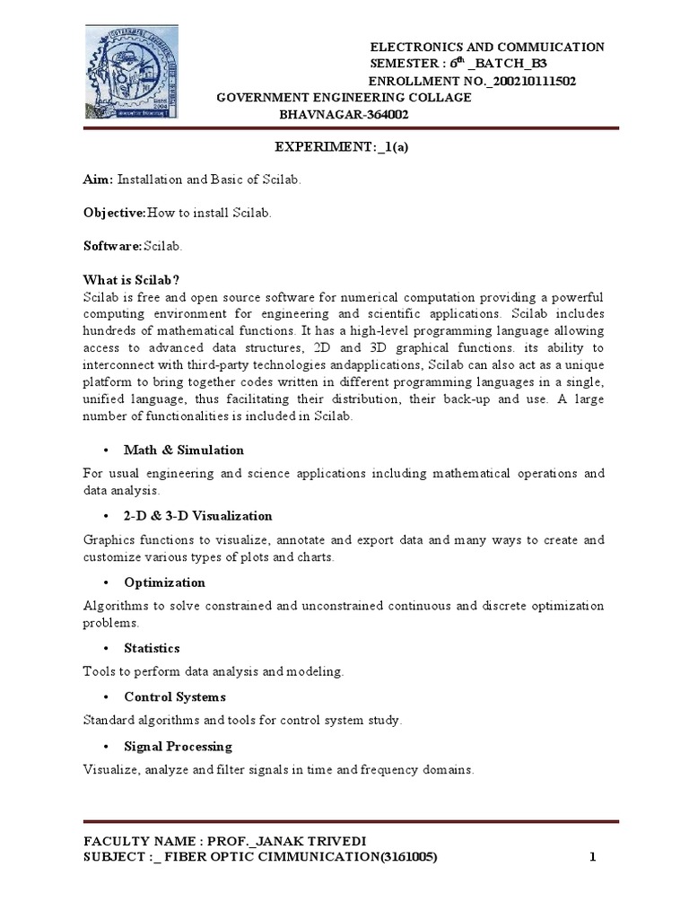 Experiment 1 Foc A And B Pdf Computer Programming 3 D Computer Graphics